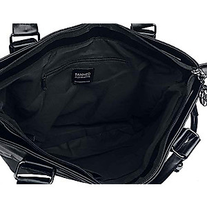 Lost Queen Women's Black Vespera Embossed Bag