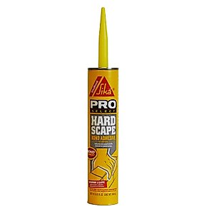 Sika Sikabond - Hardscape Adhesive - Gray - Durable and Flexible Outdoor Adhesive - for Landscape Projects - Exterior use - 10.1 fl oz