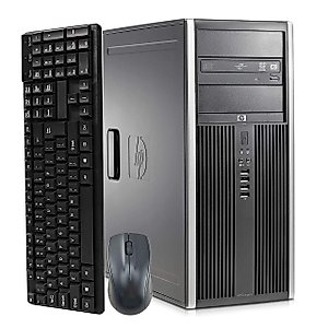 HP Elite 8300 Tower Computer Desktop PC, Intel Core i5 3.20GHz Processor, 8GB Ram, 128GB M.2 SSD, 2TB Hard Drive, Wireless Keyboard & Mouse, WiFi | Bluetooth, DVD Drive, Windows 10 (Renewed)