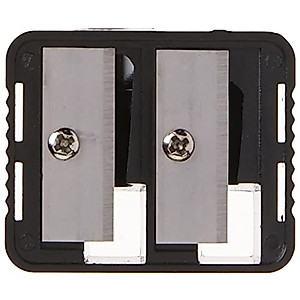 Wet n Wild Dual Pencil Sharpener Dual-Pencil Eyeliner Pencil Sharpener | Convenient | Essential Tool | Sharpens | Easy To Clean | Travel-Friendly | Compact