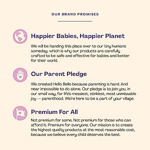 Hello Bello Sweet Cream Premium Lotion | Vegan and Cruelty Free Moisturizing, Dermatologist-Tested & Hypoallergenic for Sensitive Skin, Nourishing & Non-Greasy for Babies & Kids | 8.5 Fl Oz