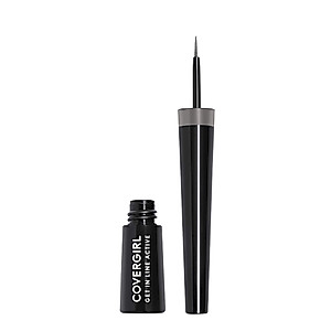 COVERGIRL Get In Line Active Eyeliner, Gray All Day, 0.08 Ounce