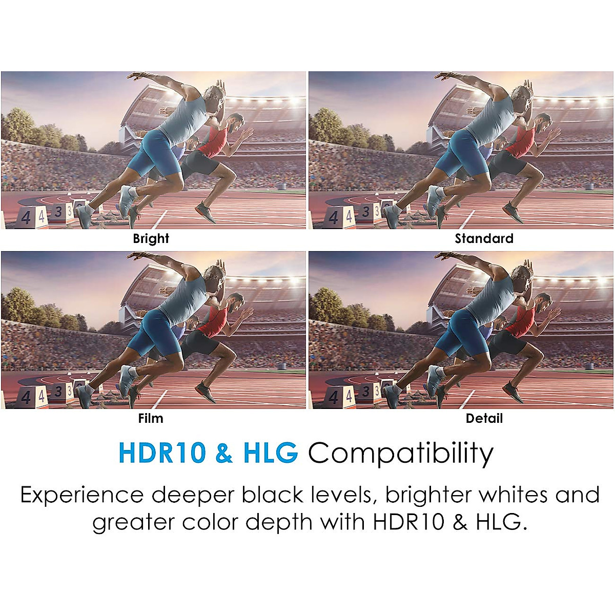 Optoma UHD30 True 4K UHD Gaming Projector | 16ms Response Time with Enhanced Gaming Mode | Lowest Input Lag on 4K Projector | 240Hz Refresh Rate | HDR10 & HLG