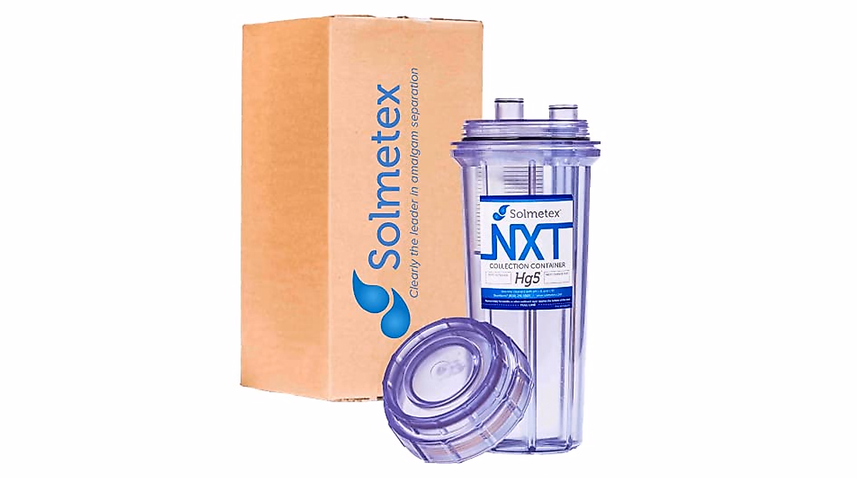 Solmetex NXT Hg5 Container - Maintenance Free Dental Solution