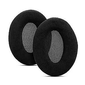 YunYiYi Replacement Earpads Cups Cushions Compatible with Soundcore Space Nc Headset Earmuff (Black1)