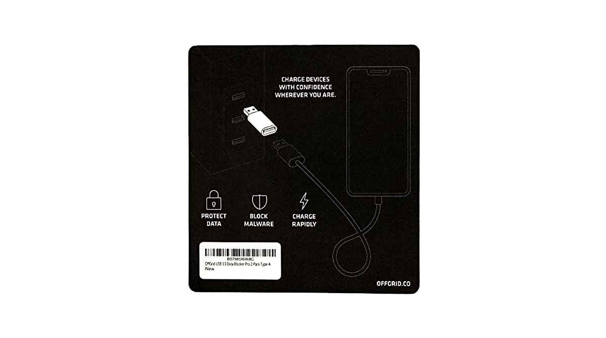 OffGrid USB Data Blocker: Stop Juice Jacking & Charge Safely