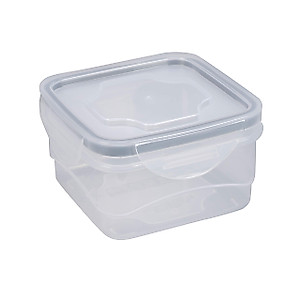 Kitchen Details 26 Piece Food Storage Container Set | 13 Containers and 13 Lids | Airtight | Stackable | BPA Free | Microwave | Dishwasher | Freezer Safe | 5.9L | 402ml | 236ml | 6.4oz | Grey