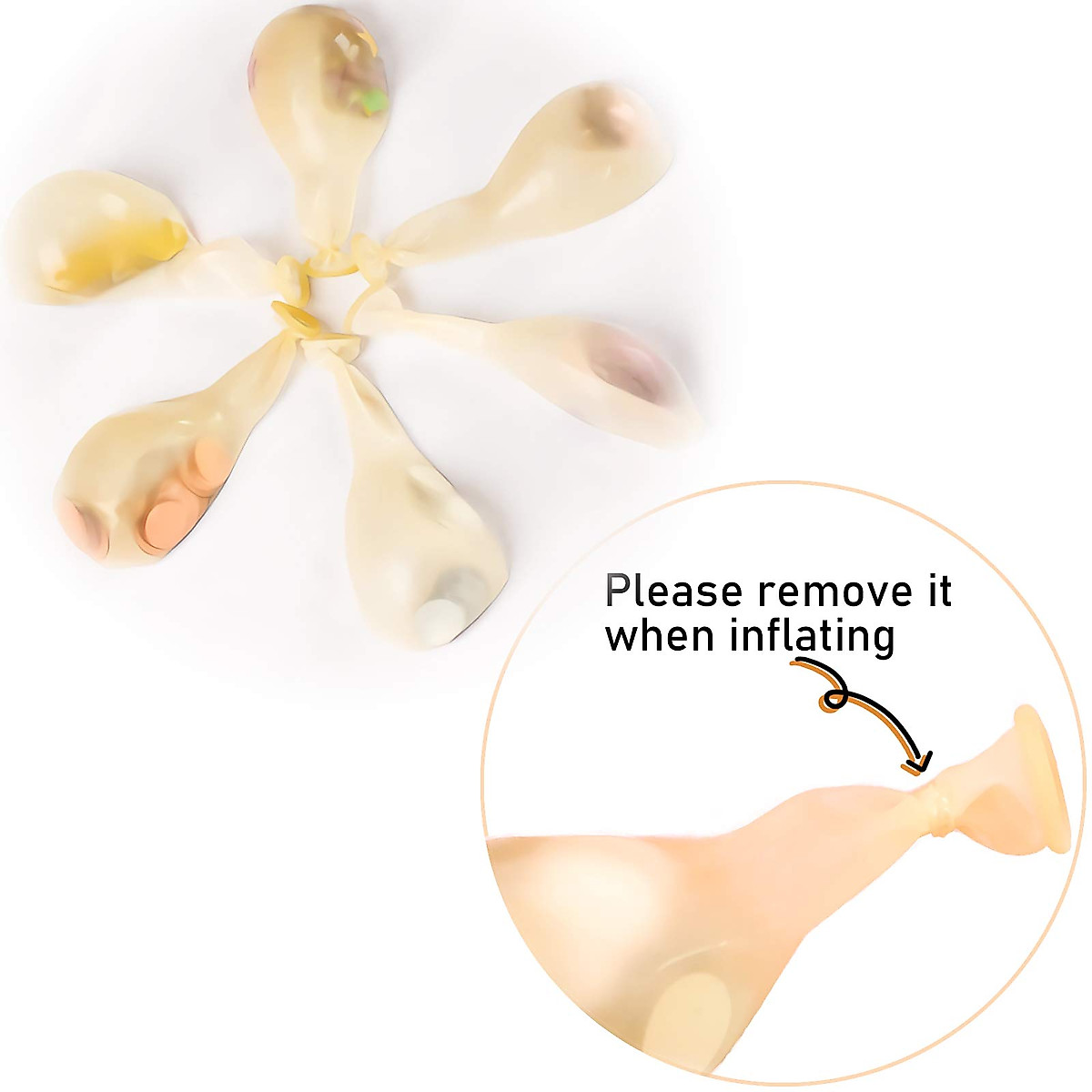 Purple Confetti Balloons, 25 Pcs Thickened 12 Inch Clear Latex Balloon with Confetti Inside for Graduation Engagement Bridal Shower Party Baby Shower Birthday Party Decorations Supplies