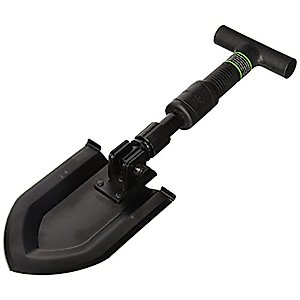 Schrade Pay Dirt Shovel with Folding Capabilities for Outdoor Exploring