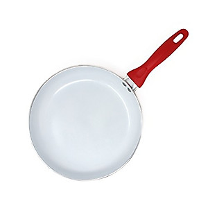 CONCORD 10.5" Ceramic Coated Non Stick Frying Pan Omelet Skillet Cookware PFOA and PTFE Free