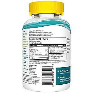 Nature Made Wellblends Stress Relief Gummies, L-theanine to help reduce stress, with GABA, Same Day Stress Support, 40 Strawberry Flavor Gummies