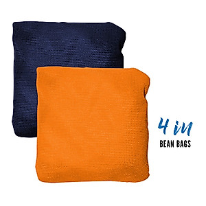 Franklin Sports 6 Hole Bean Bag Toss - Indoor + Outdoor Bean Bag Toss Set with (6) Bags Included - Bean Bag Toss for Kids + Adults