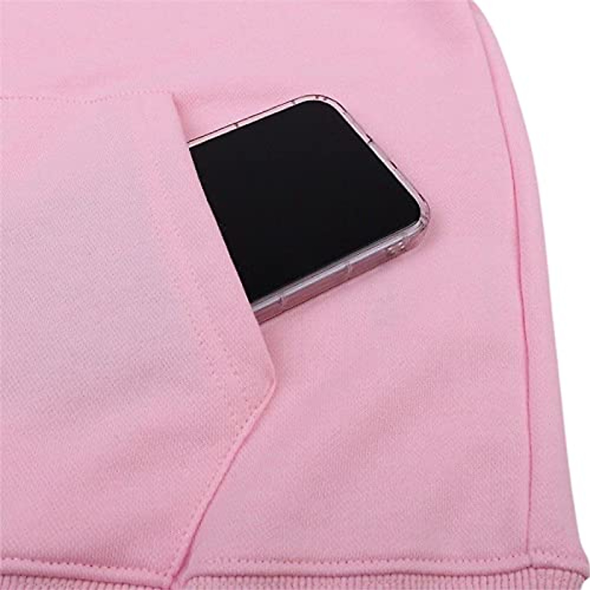 NUFIWI Women Graphic Printed Oversized Y2K Sweatshirt Zip Up Long Sleeve Hoodies Aesthetic Jacket Streetwear with Pockets （Pink, L