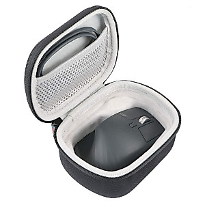Khanka Hard Travel Case Replacement for Logitech MX Master 3 / 3S Advanced Wireless Mouse (black)