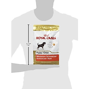 Royal Canin Breed Health Nutrition Miniature Schnauzer Puppy Dry Dog Food, 2.5 lb