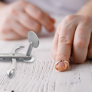 HEARTWELL Ring Cutter Tool and Band Remover, Stainless Steel Metal Cutting Blade and Finger Guard Protection, Emergency, Police, EMT, Fire Rescue, and Jeweler Device