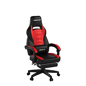 BOSSIN Gaming Chair with Footrest and Massage 400lb Weight Capacity, Big and Tall Gaming Chair for Adults, Ergonomic Heavy Duty Gaming Chair with Large Size Seat and High Back