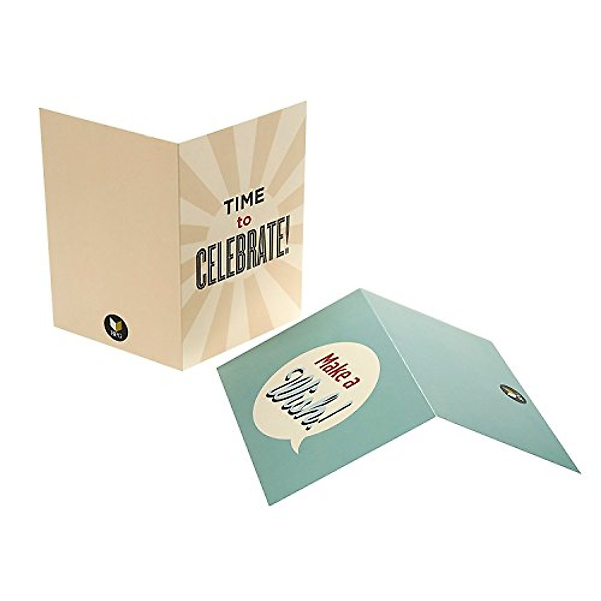 48 Pack Happy Birthday Cards Boxed with Envelopes Bulk, 6 Assorted Blank Retro Party Designs 4x6