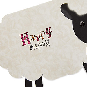 Hallmark Pop Up Birthday Card (3D Honeycomb Sheep), 599RZQ1001