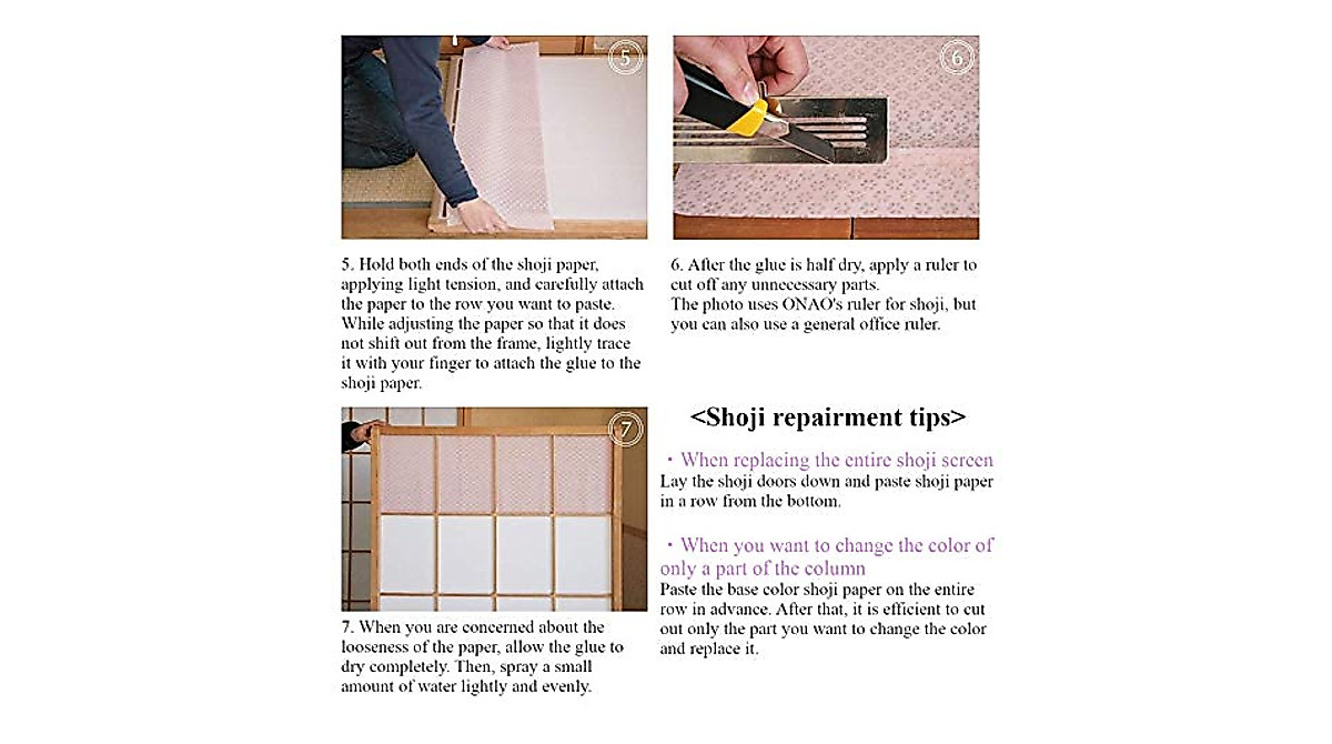 Japanese Shoji Paper Roll for Screens and Repairs - Made in Japan