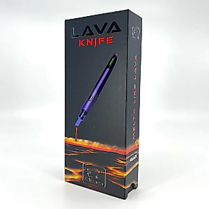 Lava Knife | Blade Heating Multi-Tool Hot Knife Slicer (Purple)