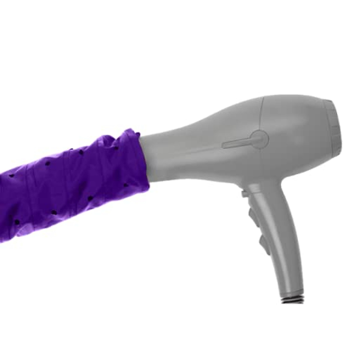 Glow by Daye Bonnet Hood Hair Dryer Attachment, At Home Hair Dryer Hood for Hand Held Hair Dryer, Extra-Large, Purple