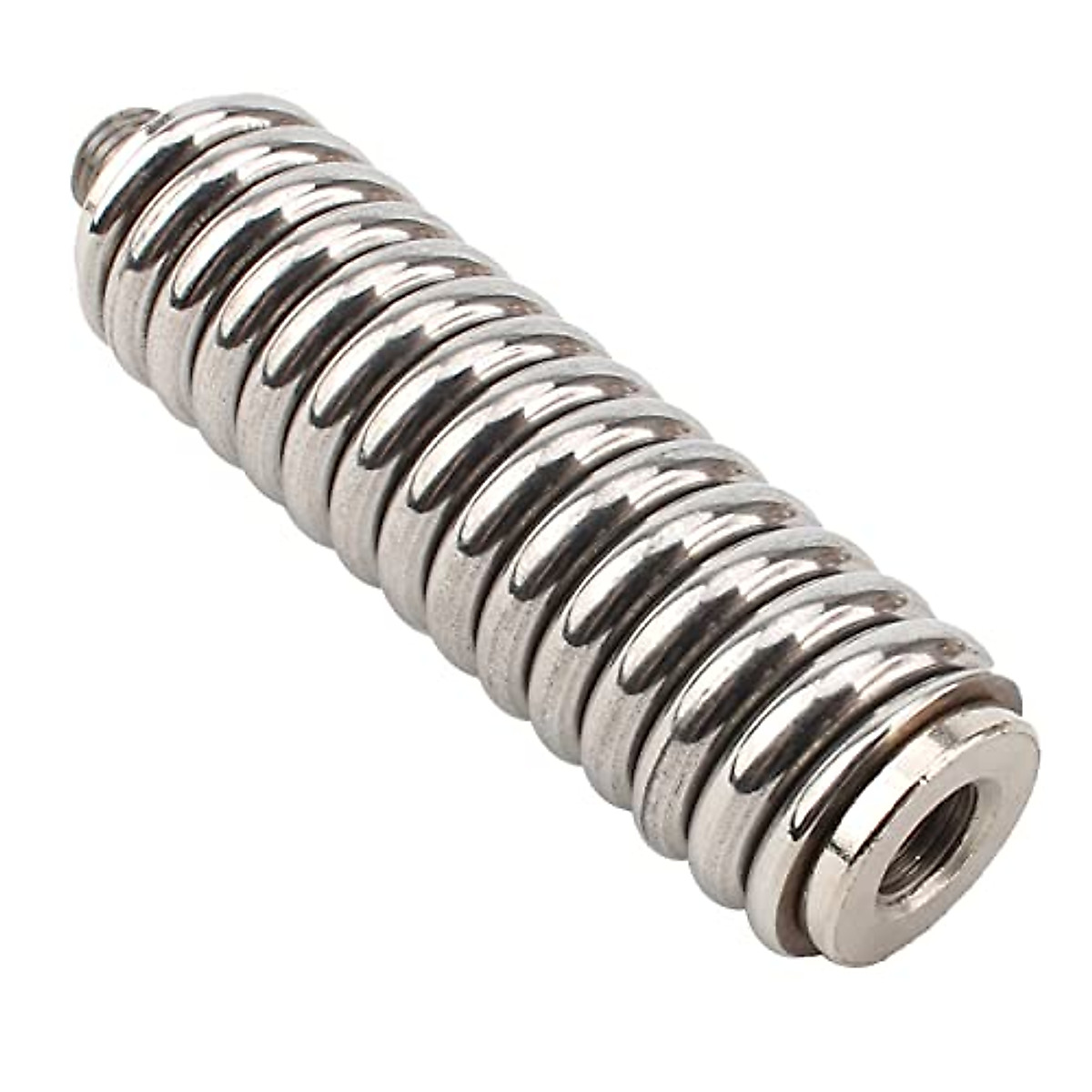 AUTOKAY Pack of 2 Heavy Duty SS-3H CB Antenna Spring Mount Fits for Mobile/Vehicle CB Radio Antenna Mount 3/8-24 Inch Threads Stainless Steel