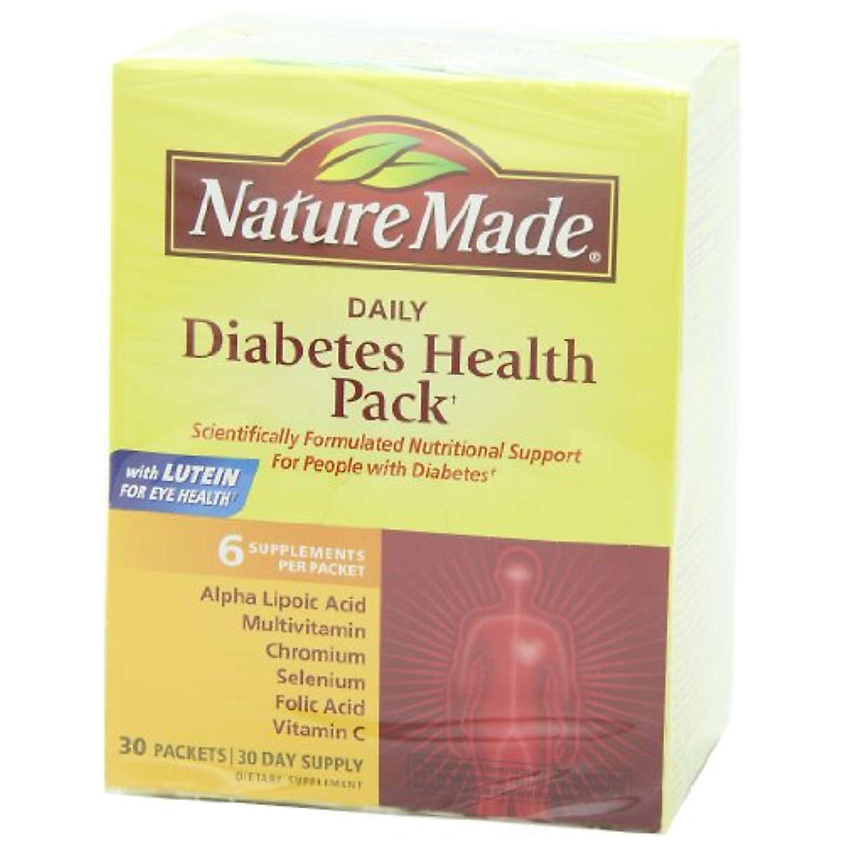 Nature Made Diabetes Health Pack, 30-Count