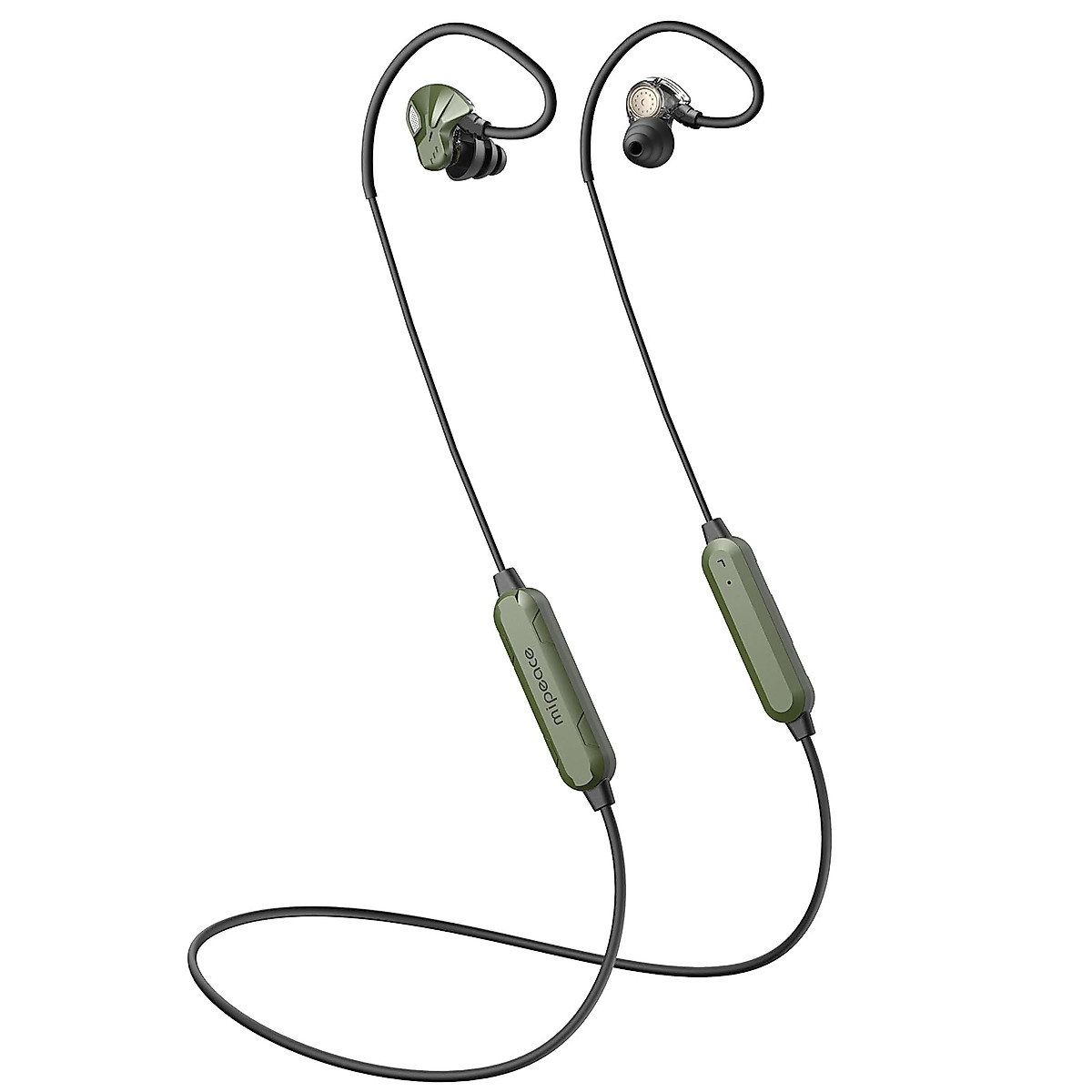 MIPEACE Shooting Ear Protection,25dB Noise Reduction Ear Buds Ear Plugs-Bluetooth Hearing Protection Headphone with Silicone Memory Foam Earbud Tips for Gun Range Mowing Hunting Target