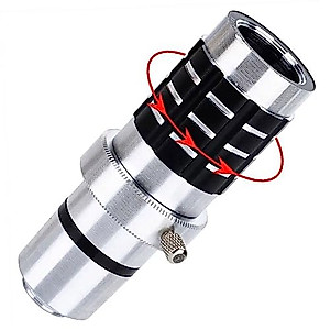 Abaodam Phone Stand Tripod Video Tripod cortinas inteligentes telephoto Lens Telephone Camera Lens kit 9 in 1 Cell Phone Video Lens Zoom Telescope Lens 12X Mobile Phone Lens Clip-on Suite