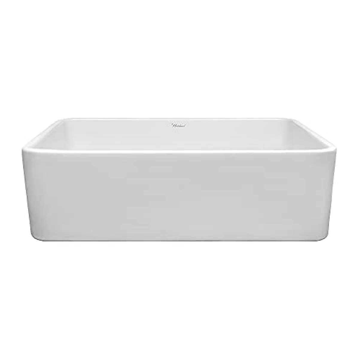 Whitehaus Collection WHPLCON3319-WHITE Reversible Series Kitchen Sink, 33 inch, White