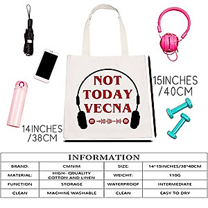 CMNIM ST Season 4 TV Series Inspired Gift Sci Fi Tote Bag Not Today Vecn- Sci Fi Thriller Movie Lover Gift for Fans (Sci Fi Tote Bag)