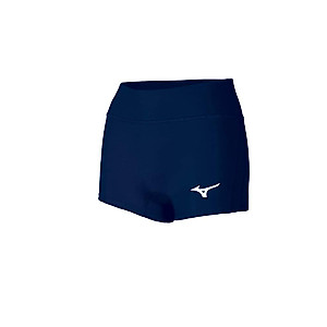 Mizuno Women's Apex 2.5" Inseam Volleyball Short, Navy, Medium