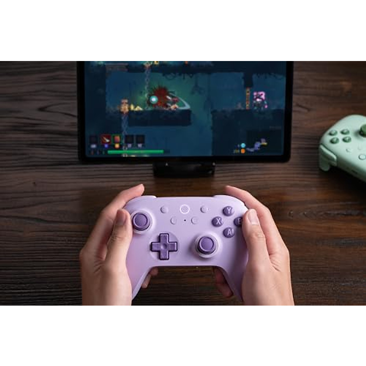 8BitDo Ultimate 2C Wireless Controller for Windows PC and Android, with 1000 Hz Polling Rate, Hall Effect Joysticks and Triggers, and Remappable L4/R4 Bumpers (Purple)