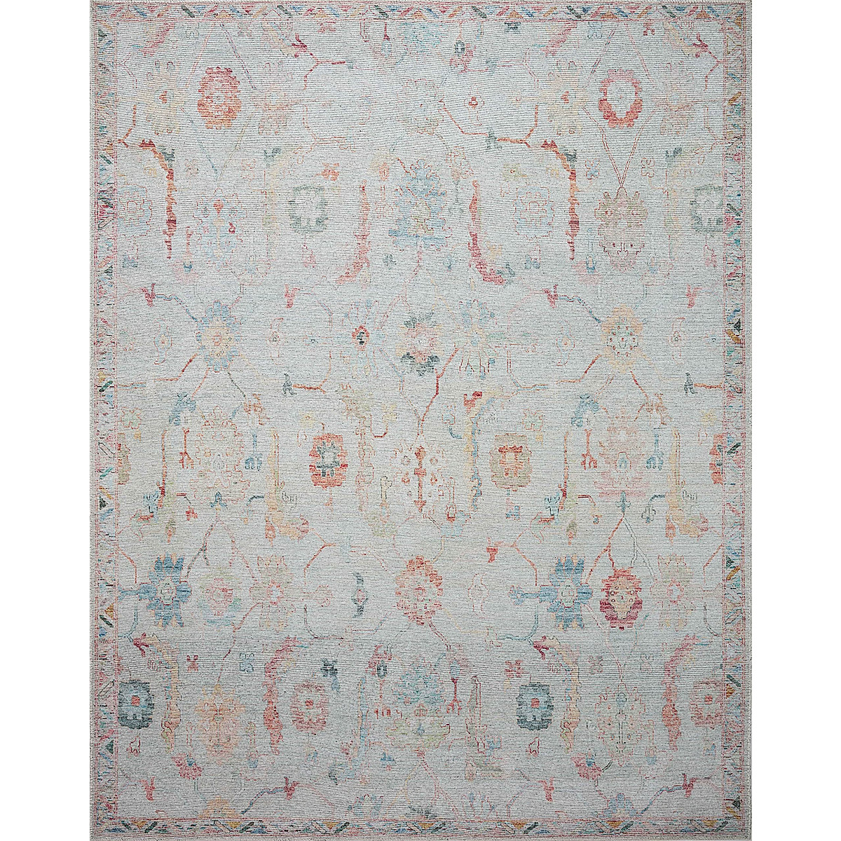 Loloi II Elysium Collection ELY-01 Pebble/Multi 8'-6" x 11'-6" Area Rug
