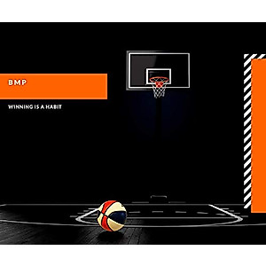 Basketball For Kids - Toddlers - 7 inch (Size 3) Mini Basketball - Designed for Indoor or Outdoor Play - Youth Boy Girl Basketball Leagues – Arcade Basketball Game – basketball hoop on door