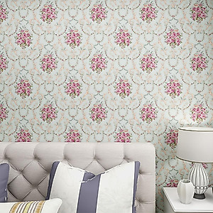 HOYOYO 17.8 x 78 Inches Self-Adhesive Shelf Liner, Self-Adhesive Shelf Liner Dresser Drawer Paper Wall Sticker Home Decoration