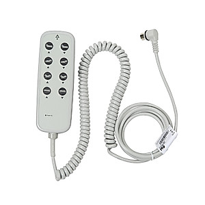 Okin Dewert 72896 Handset Remote Hand Control Replacement for Hospital Bed Electric Adjustable Beds with 13 pin Connection IPROXX2