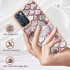 Compatible with Oppo Reno6 Pro 5G Case Cover,Compatible with Oppo Reno 6 Pro 5G for Mobile Phone TPU Case Cover FLP