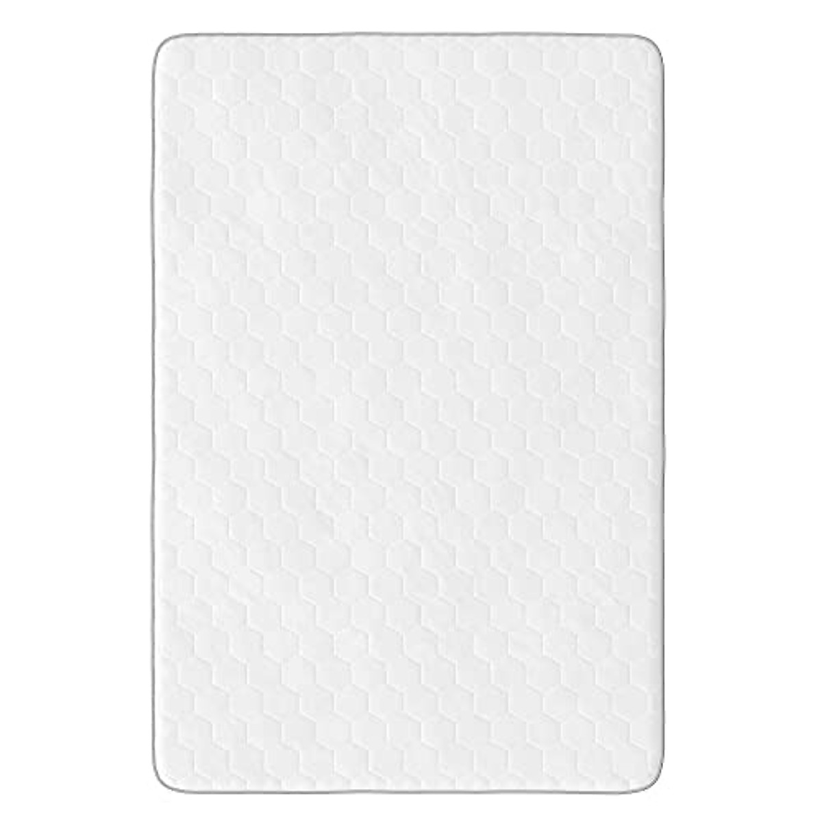 Signature Sleep Tranquility 6 Inch 2-Sided Reversible Bonnell Spring Coil Mattress, Full Size, GreenGuard Gold Certified, White