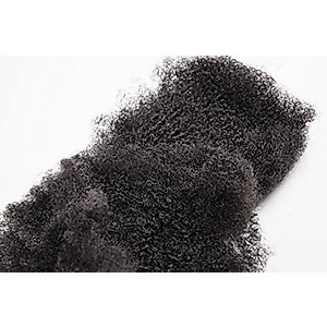 Perfect Tranzitions Afro Kinkys Human Hair Bundle For Making,repairing & Bulking Locs 8 Inch Long Afro Kinky Bulk Human Hair For Locs 100% Natural Kinky Human Hair For Twisting & Braiding 1Oz