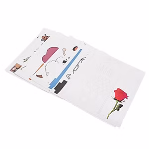 soobu 3D Printer Drawing, Thick Hands On Ability 3D Printer Drawing Paper 50 Patterns for Craft