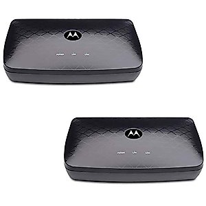 Motorola MoCA 2.5 Adapter – 2 Pack | True 2.5 Gbps Throughput | Ethernet Port for Ethernet Over Coax | Ideal Backbone for Reliable High Speed Home Internet