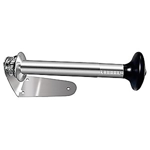 Under Counter Paper Towel Holder Under Cabinet or Wall Mount ,Single Hand Operable,Self Adhesive or Screw Mounting for Kitchen, Sink, Bathroom,Stainless Steel,Retractable