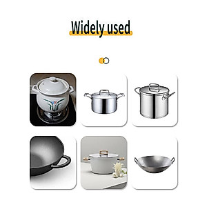 Silicone Anti-Scald Pot Handle Cover, 2023 New Anti-Scald Assist Handle Holder, Silicone Pot Handle Holder, Non-Slip Pot Holder Sleeve Pot Lid Handle, Silicone Handles for Pots and Pans (A*3Pair)