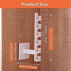 2 Pack Hat Racks for Baseball Caps, Wall Mount Baseball Hat Organizer Hat Holder Storage Organizer for Baseball Cap Strong Adhesive Hat Hanger Hooks for Wall, Closet, Door