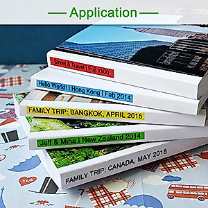 Labelife 6-Pack Compatible Brother P Touch Label Tape TZe TZ Tape 12mm 0.47 Laminated Label Maker Tape for Brother Ptouch PT-D210 PT-H110 PT-D220 PTD610BT D400 D600, White/Orange/Red/Blue/Yellow/Green