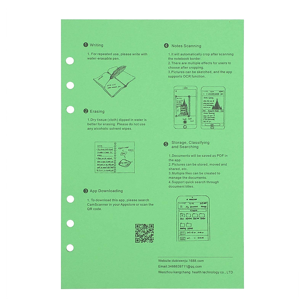 Erasable Reusable Smart Notebook A5 Size Diary Book 50 Sheets Spiral Refillable Sketchbook with Pen for Student Journalist Writer School Office Home Memo Painting Writing APP Storage Note Notepad