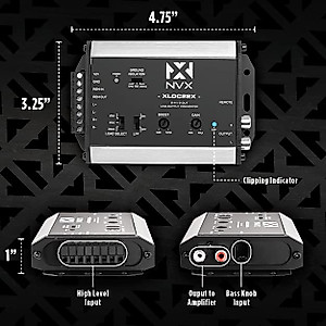 NVX XLOC22X 2 inputs / 2 outputs High Voltage Active Line Output Converter with Impedance Matching