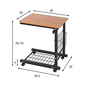 taimowei Side Table Removable Coffee Table Side Table Lift Lazy Bedside Table Sofa Rack Computer Desk Desk